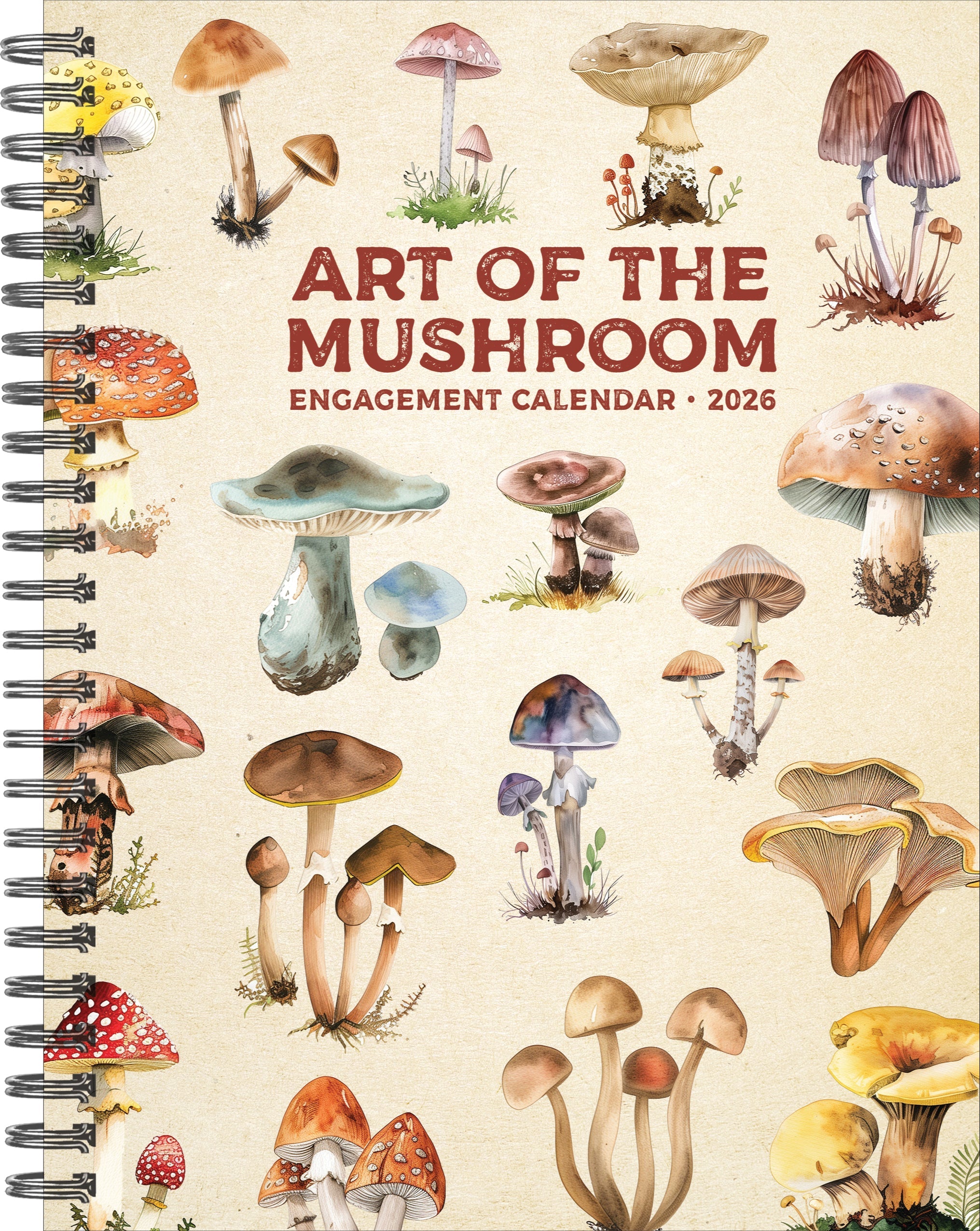 2026 Art of the Mushroom - Weekly Diary/Planner