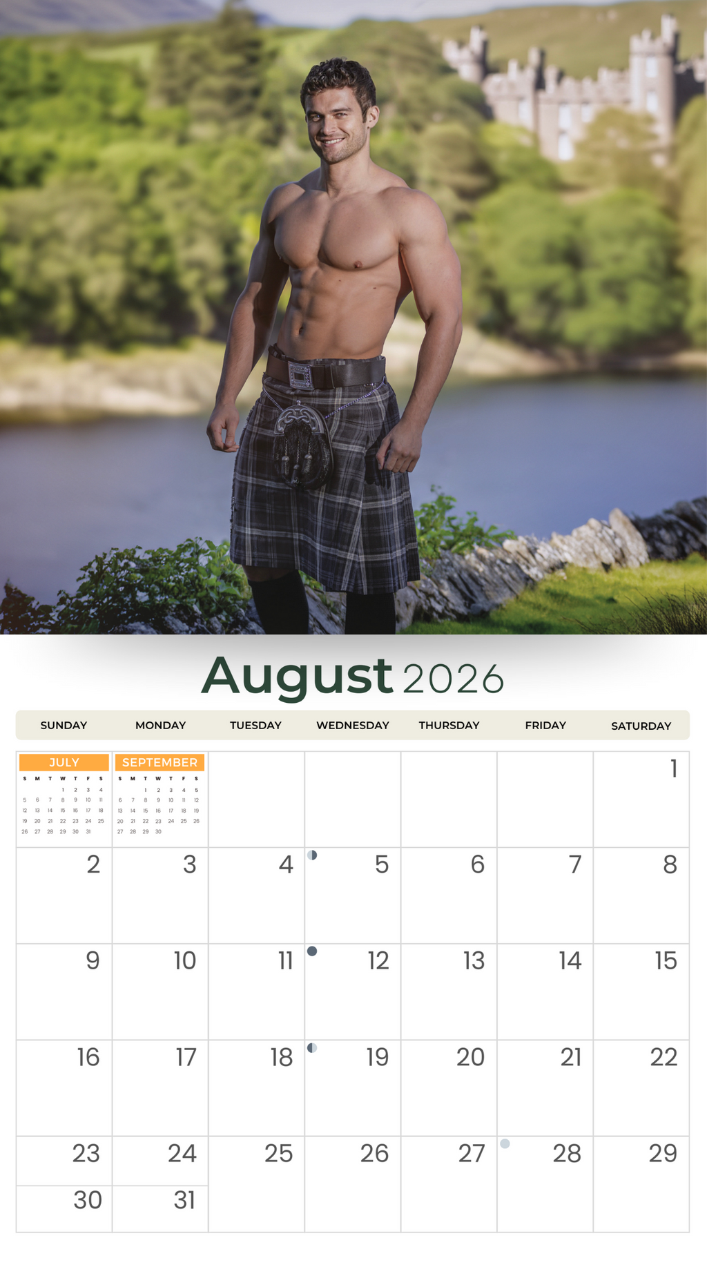 2026 Firefighters - Deluxe Wall Calendar