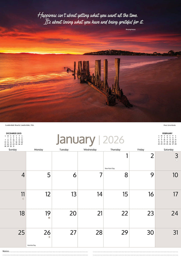 Australian Calendars: Enjoy Australia Year-Round