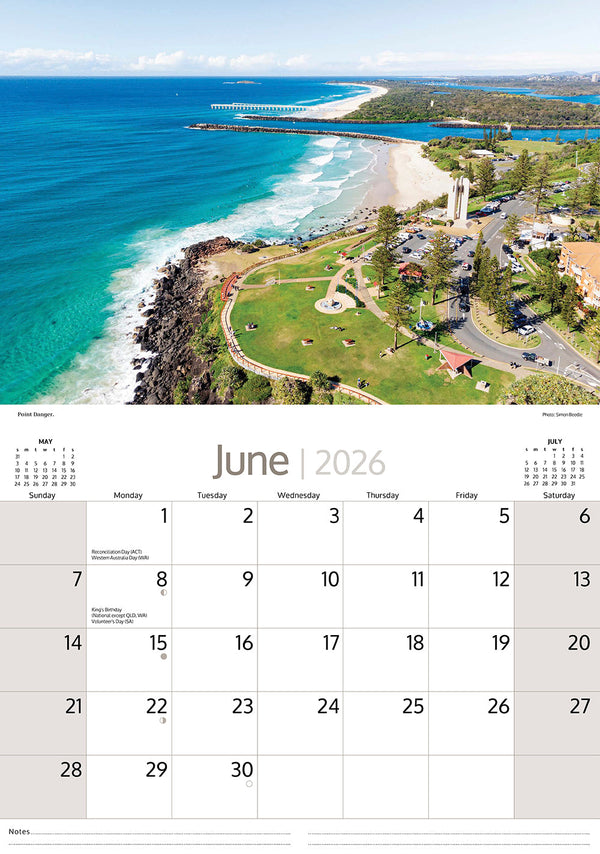 Australian Calendars: Enjoy Australia Year-Round