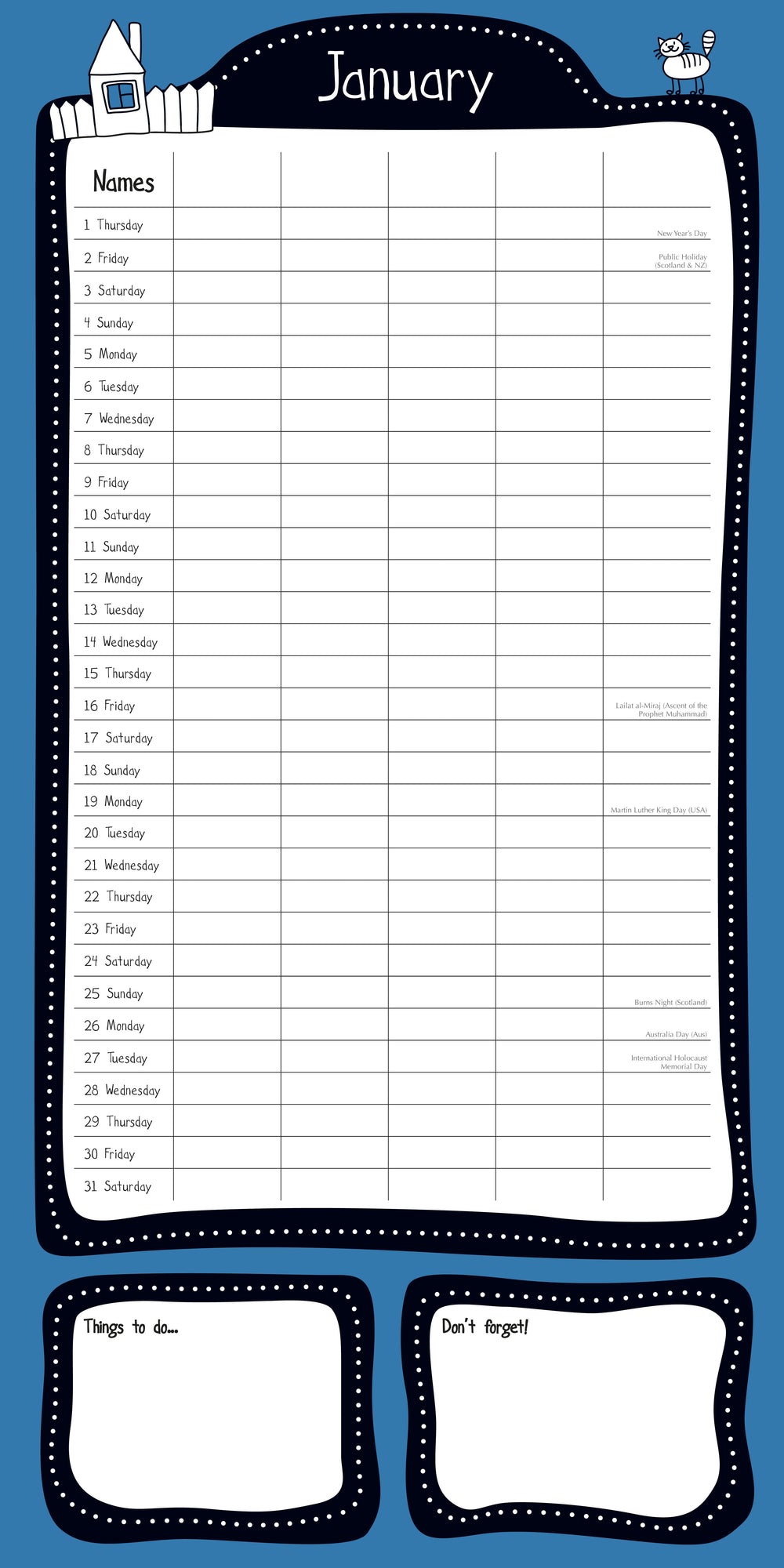 Family Calendars - Your 2026 Solution for Organised Life