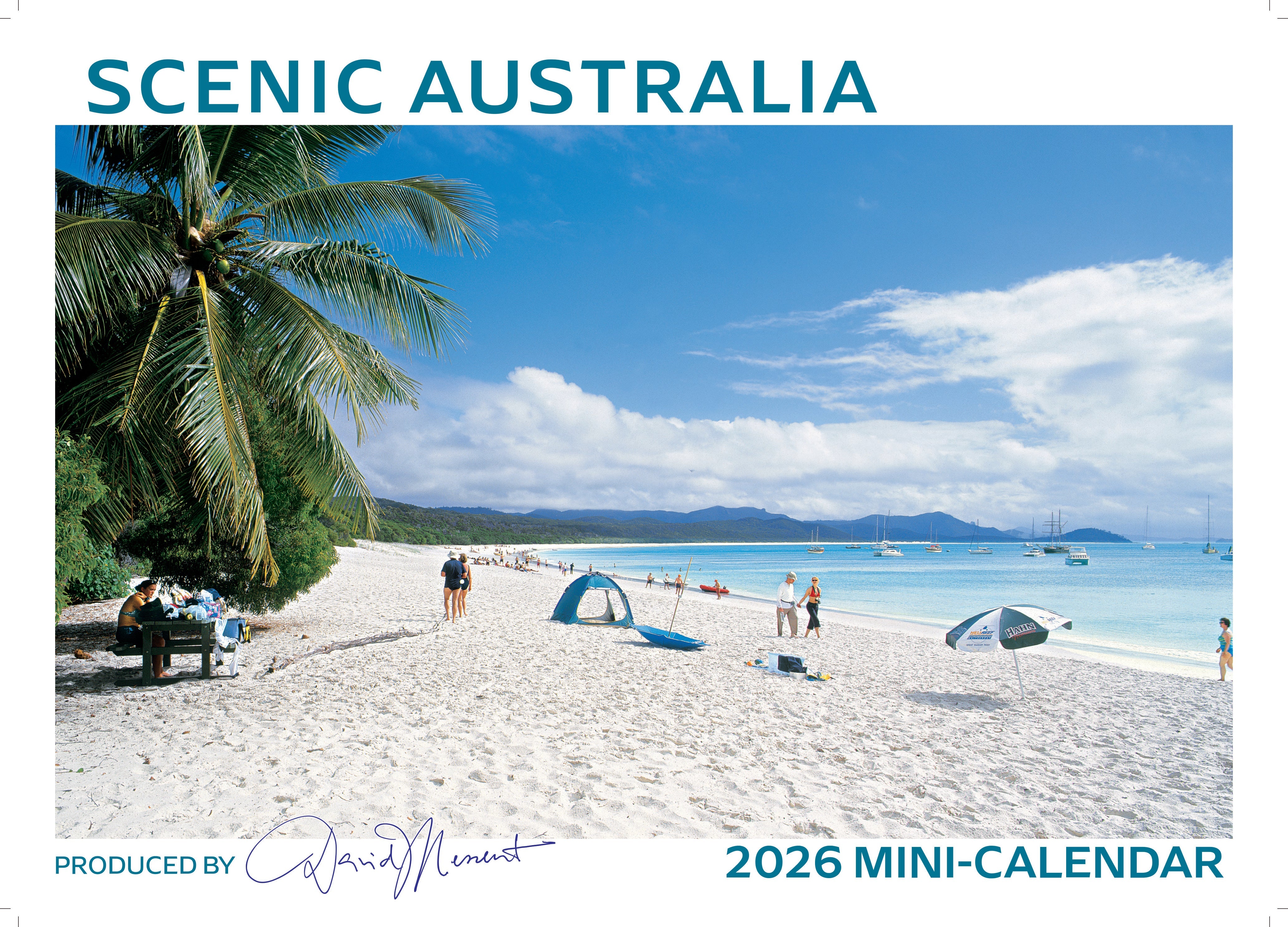 2026 Scenic Australia By David Messent - Mini Pocket Calendar