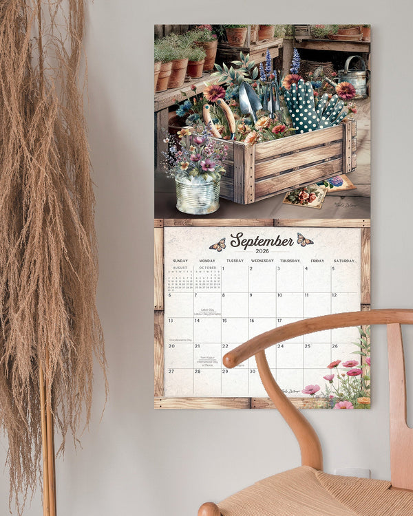 2026 Legacy Gardening - Deluxe Wall Calendar